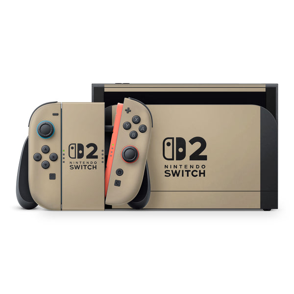 Biscuit Beige Nintendo Switch 2 Skin - Uniqfind