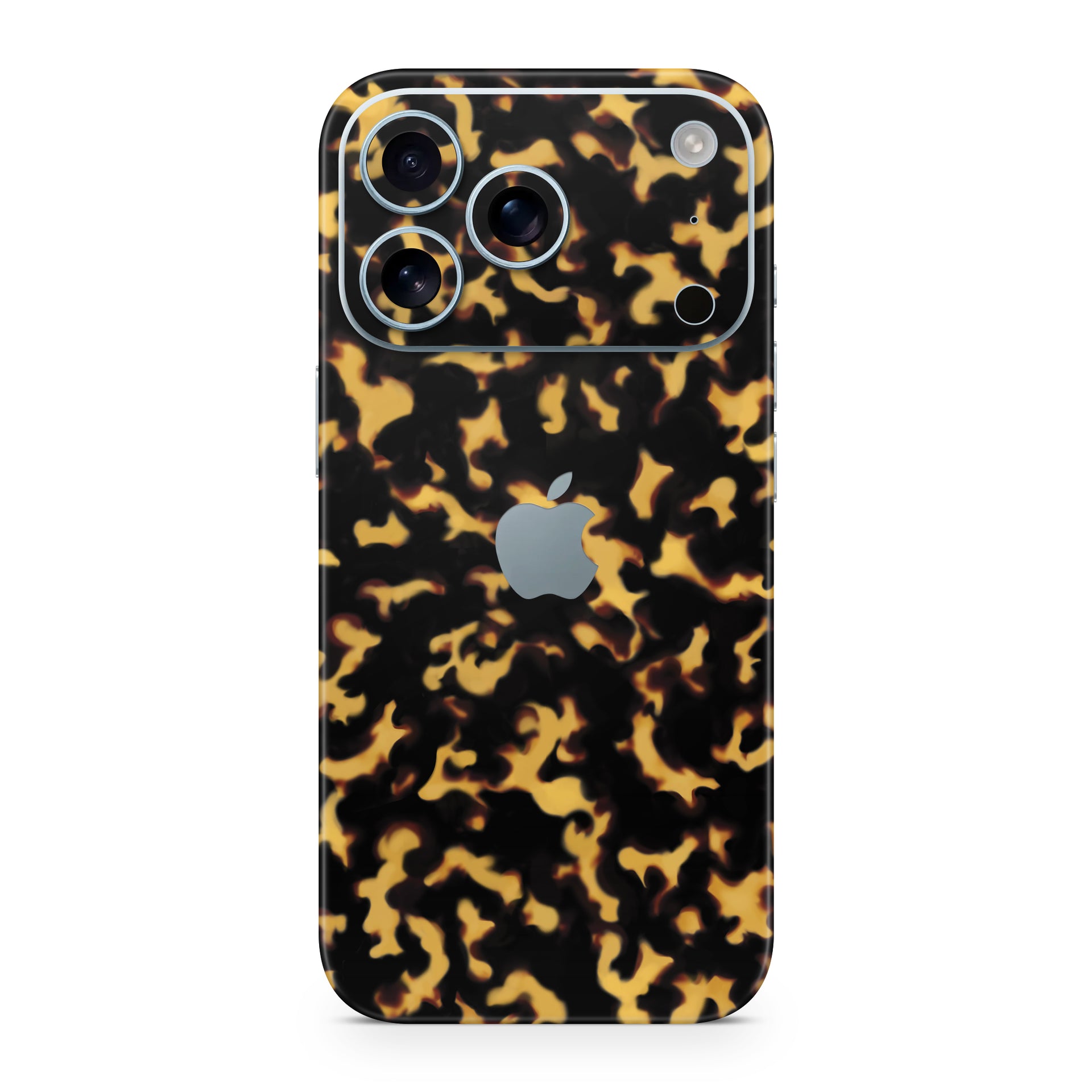 tortoise shell print phone case