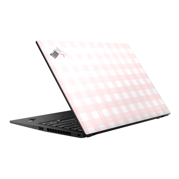 Pink Gingham Lenovo ThinkPad Skin - Uniqfind