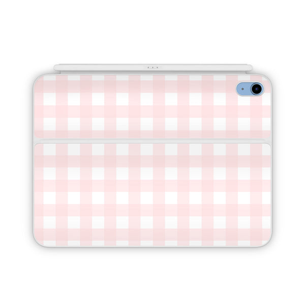 Pink Gingham Magic Keyboard Folio Skin - Uniqfind