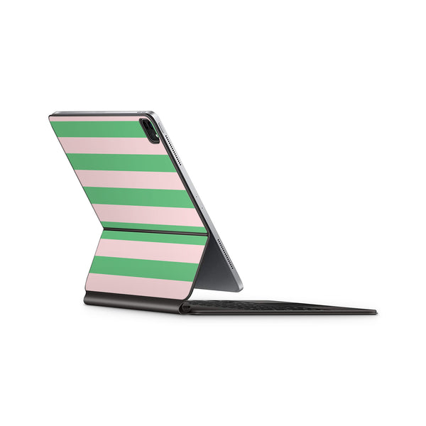 Summer Stripe Magic Keyboard Skin for iPad - Uniqfind