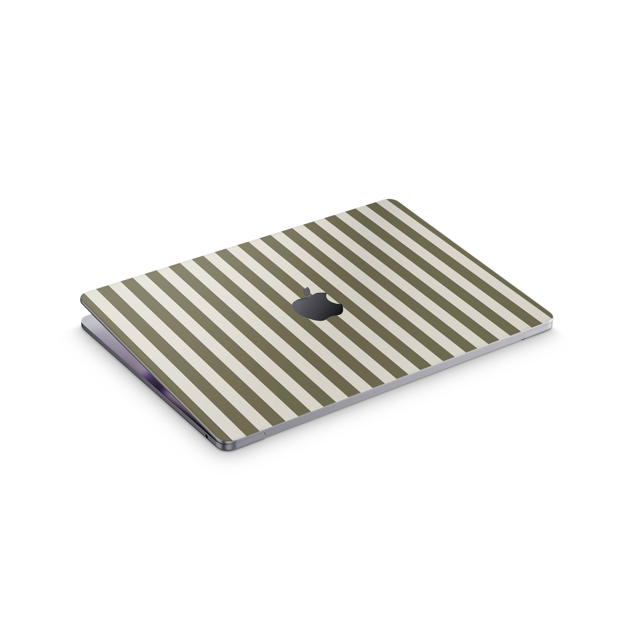 Olive Stripe MacBook Skin + Case - Uniqfind