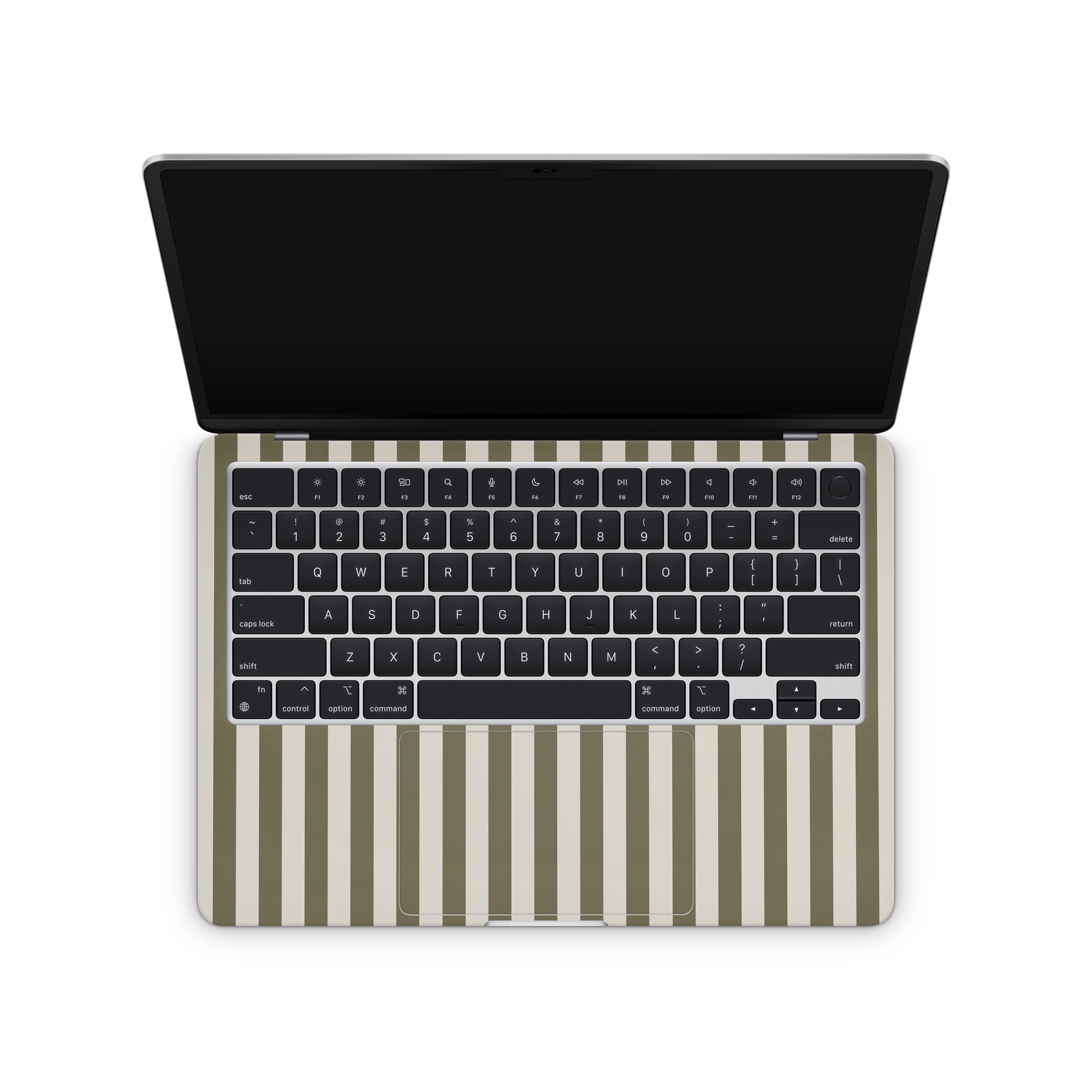 Olive Stripe MacBook Skin + Case - Uniqfind