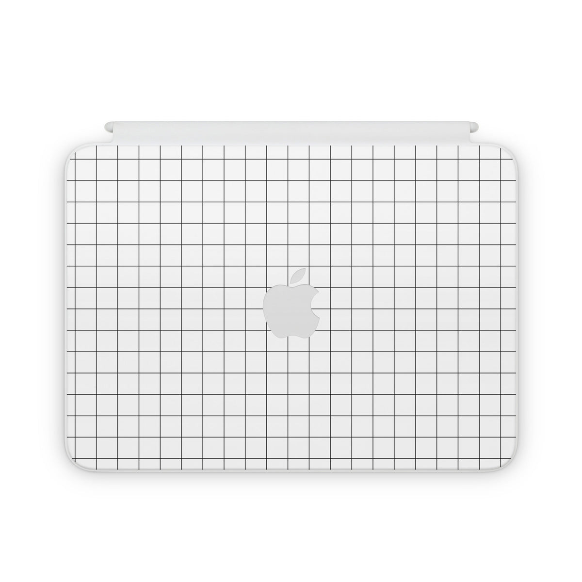 White Grid Line Magic Keyboard Folio Skin - Uniqfind